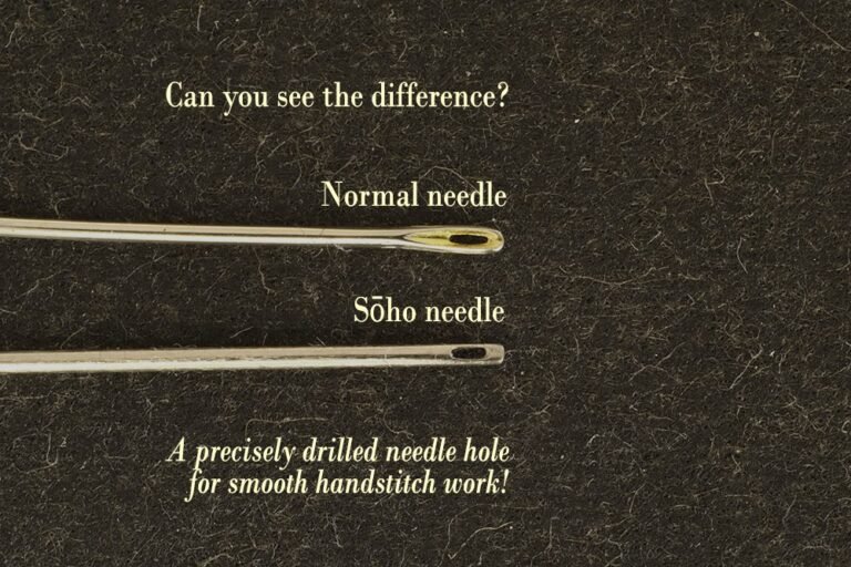 Sōho Assorted Hand Sewing Needle Set - Eight Needles