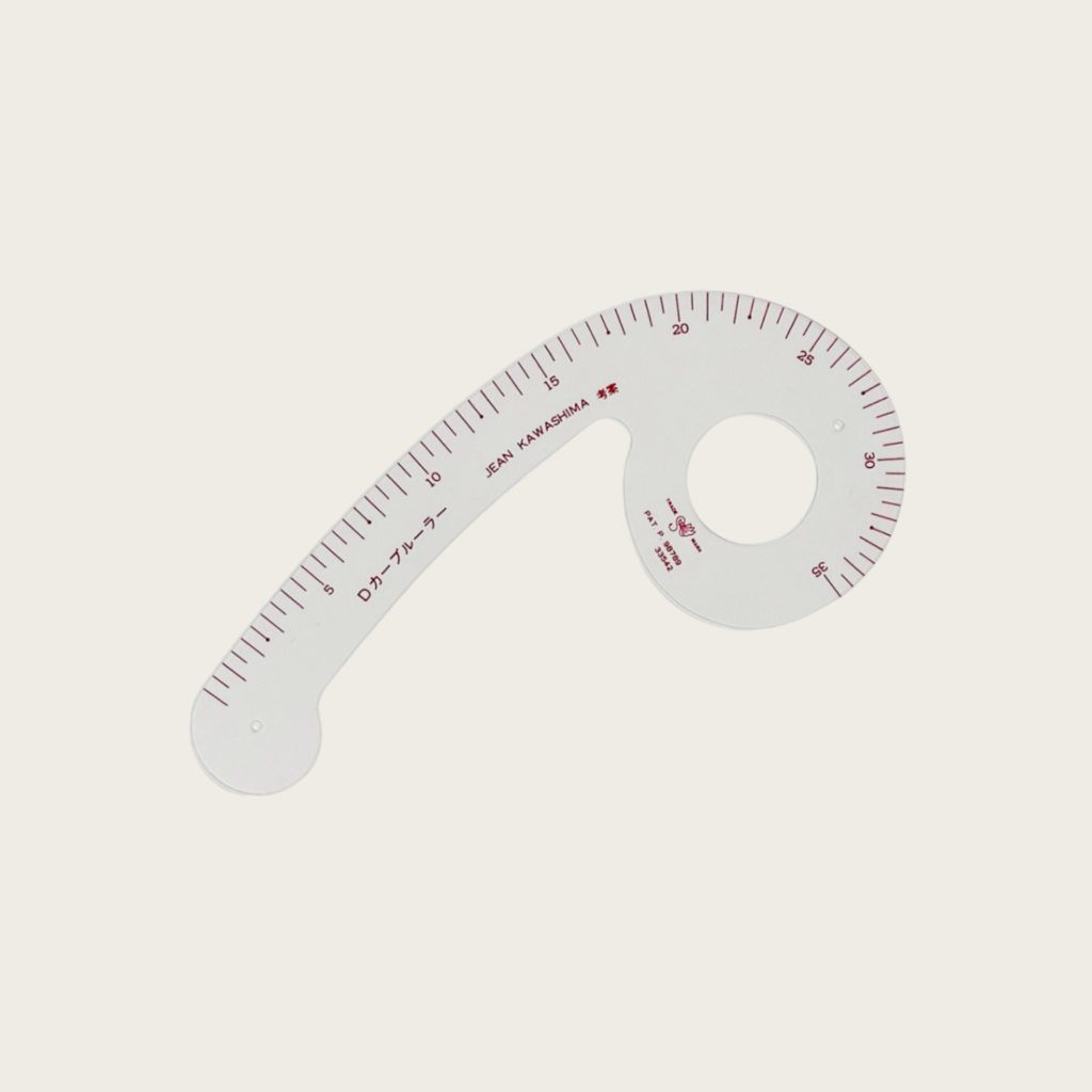 Bunka D curved ruler - Eight Needles