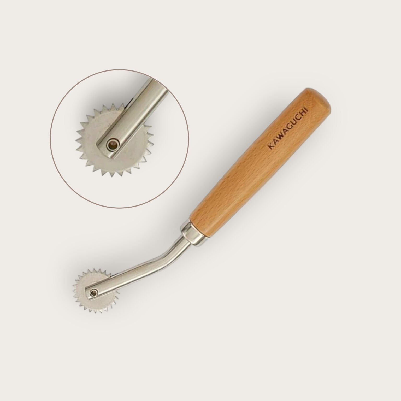 Kawaguchi Sharp Serrated Tracing Wheel - Eight Needles